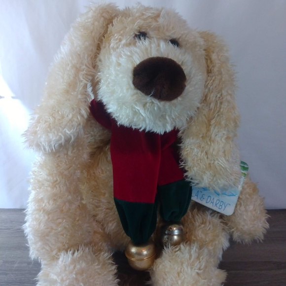 Darla & Darby | Toys | Darla Darby Cream Christmas Teddy Bear | Poshmark